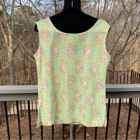 Vintage | Tops | Vintage 6s Novelty Horse Print Arabic Script Tank Tops ...